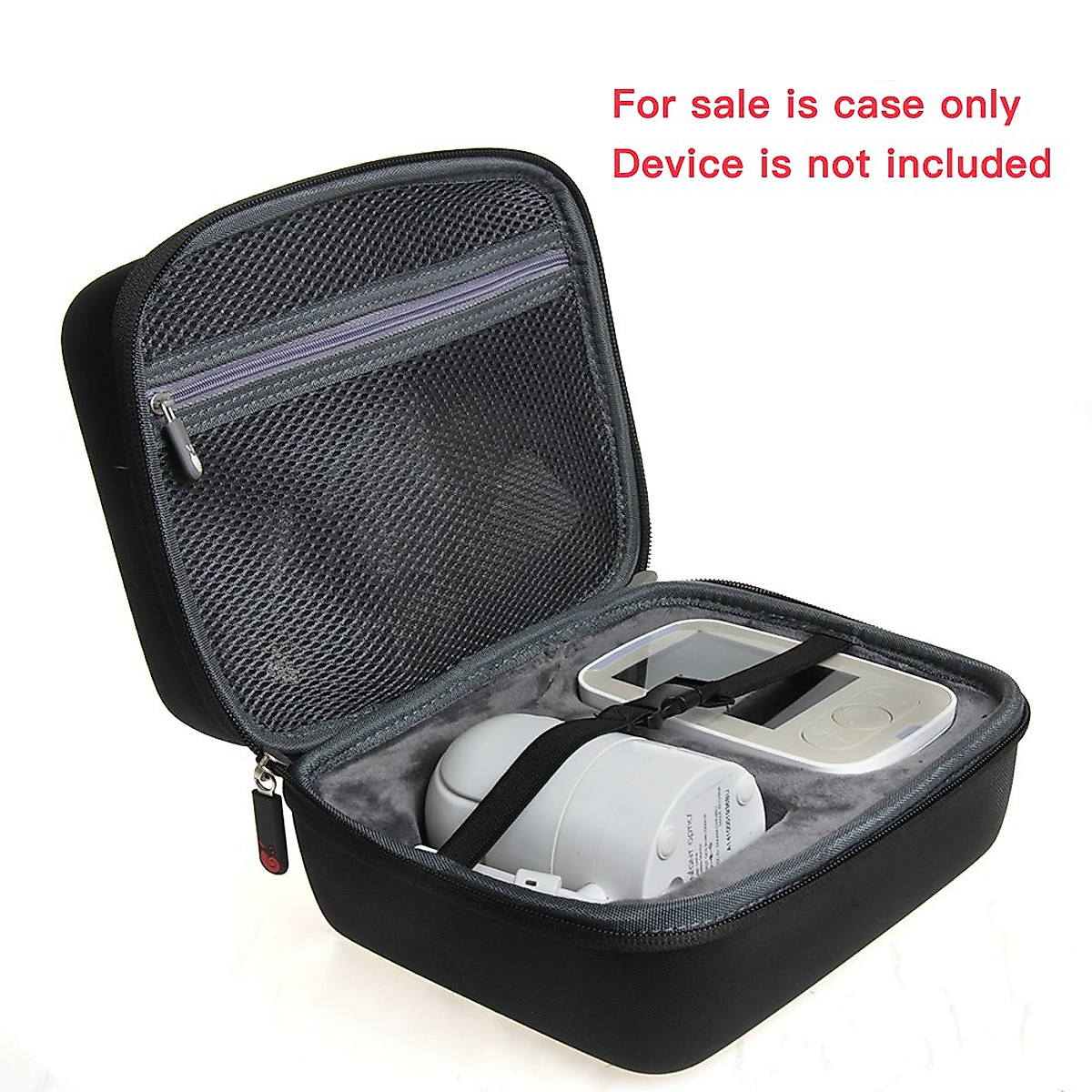 Hermitshell EVA Hard Protective Travel Case Carrying Pouch Cover Bag Fits Infant Optics DXR-8 Video Baby Monitor with Interchangeable Optical Lens