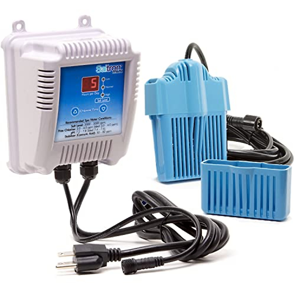 Saltron Mini Salt System Drop-In Saltwater Chlorine Generator for Hot ...