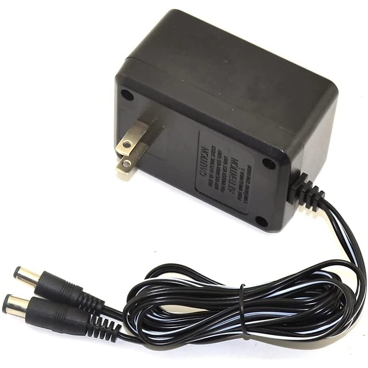 RUITROLIKER Power Supply AC Charger Power Adapter With AV Cable RCA TV Cord for SNES NES GENESIS Console