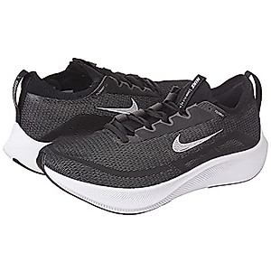 Nike Women's Zoom Fly 4 Running Shoe, Black/White-off Noir, 8