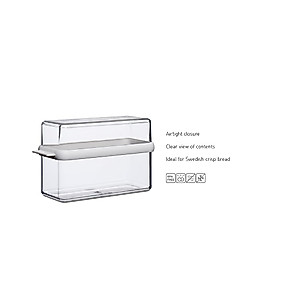 Mepal Rosti 106719030600 Stora Toast San/Thermoplastic Elastomer White Box 21.7 x 9 x 12.8 cm