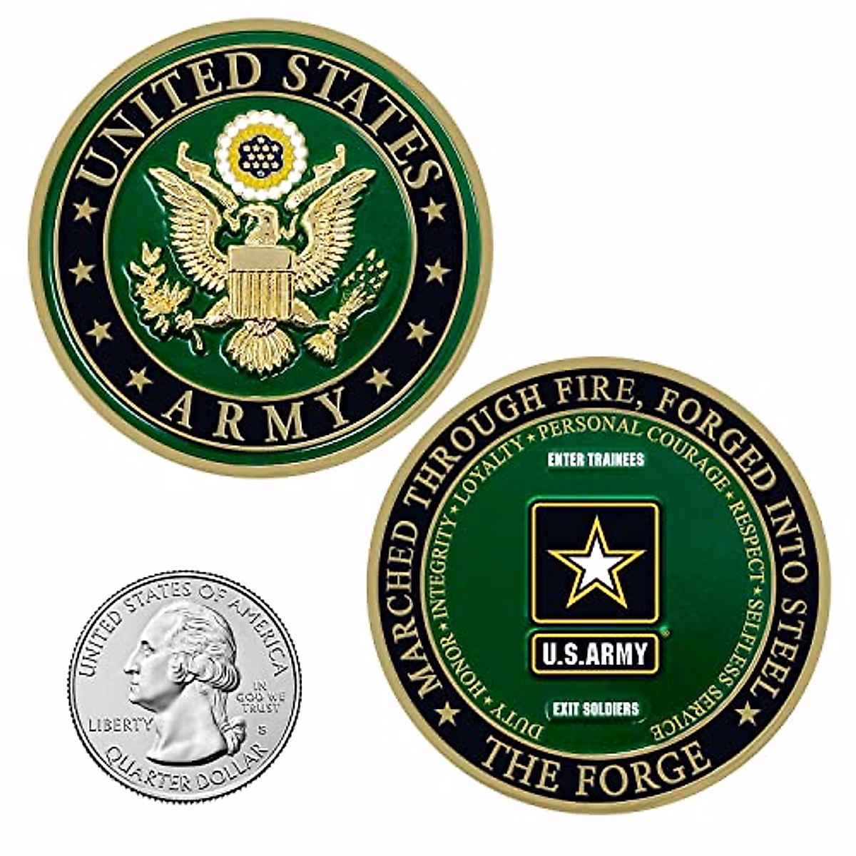 The Forge U.S. Army Soldier Military Challenge Coin- Army Gifts
