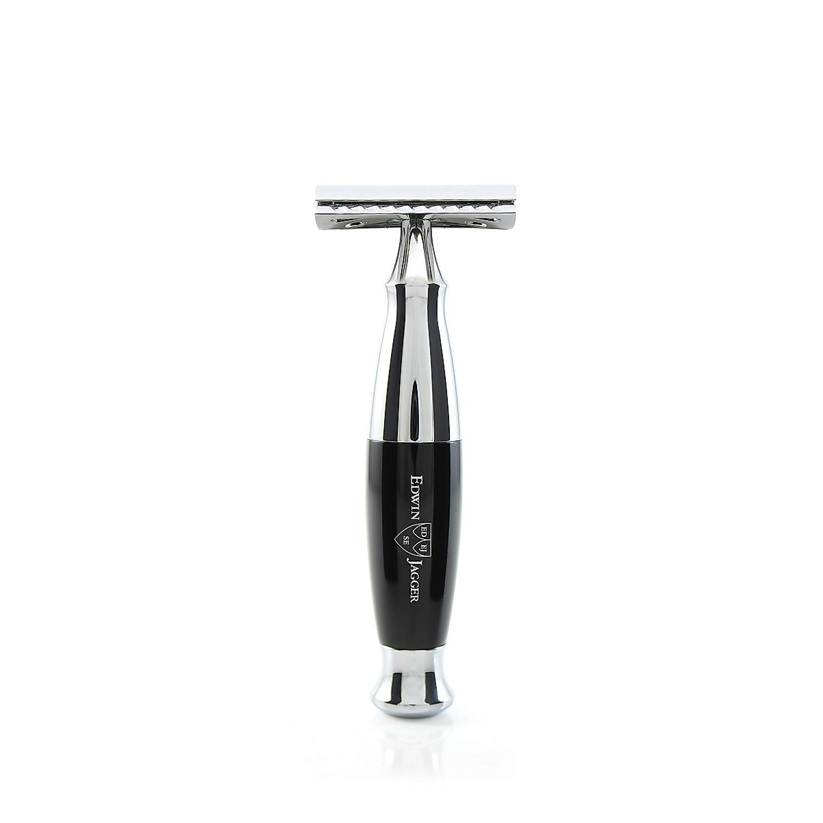 Edwin Jagger Chrome DE Safety Razor- Diffusion 36 Series (Black)