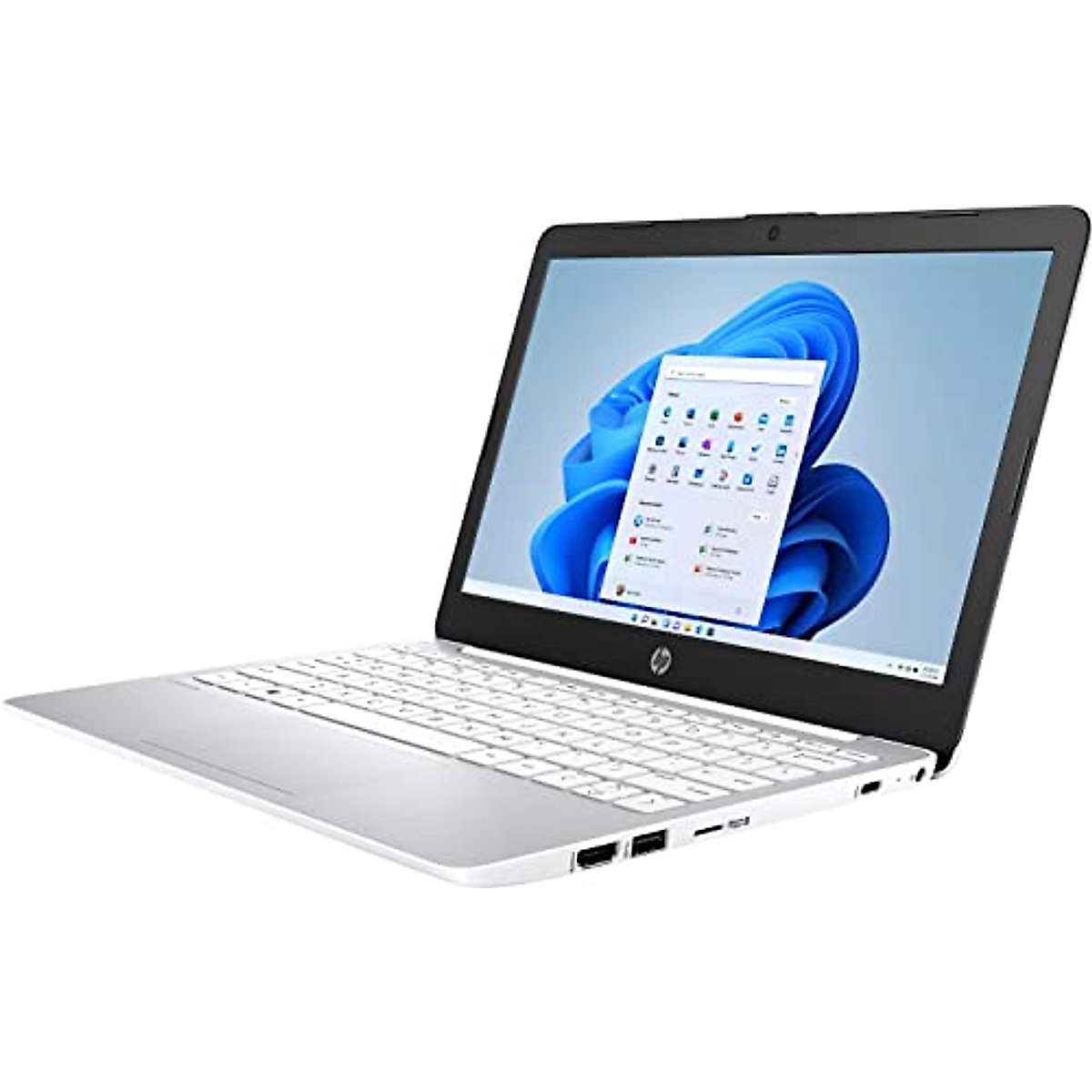 2022 HP Stream 11.6" Laptop, Intel Celeron N4120 Quad-Core Processor,4GB DDR4 Memory,192GB Storage(64GB eMMC+128GB Card),WiFi, Bluetooth,WebCam,HDMI,Microsoft 365, Win11 S, Diamond White | TGCD bundle