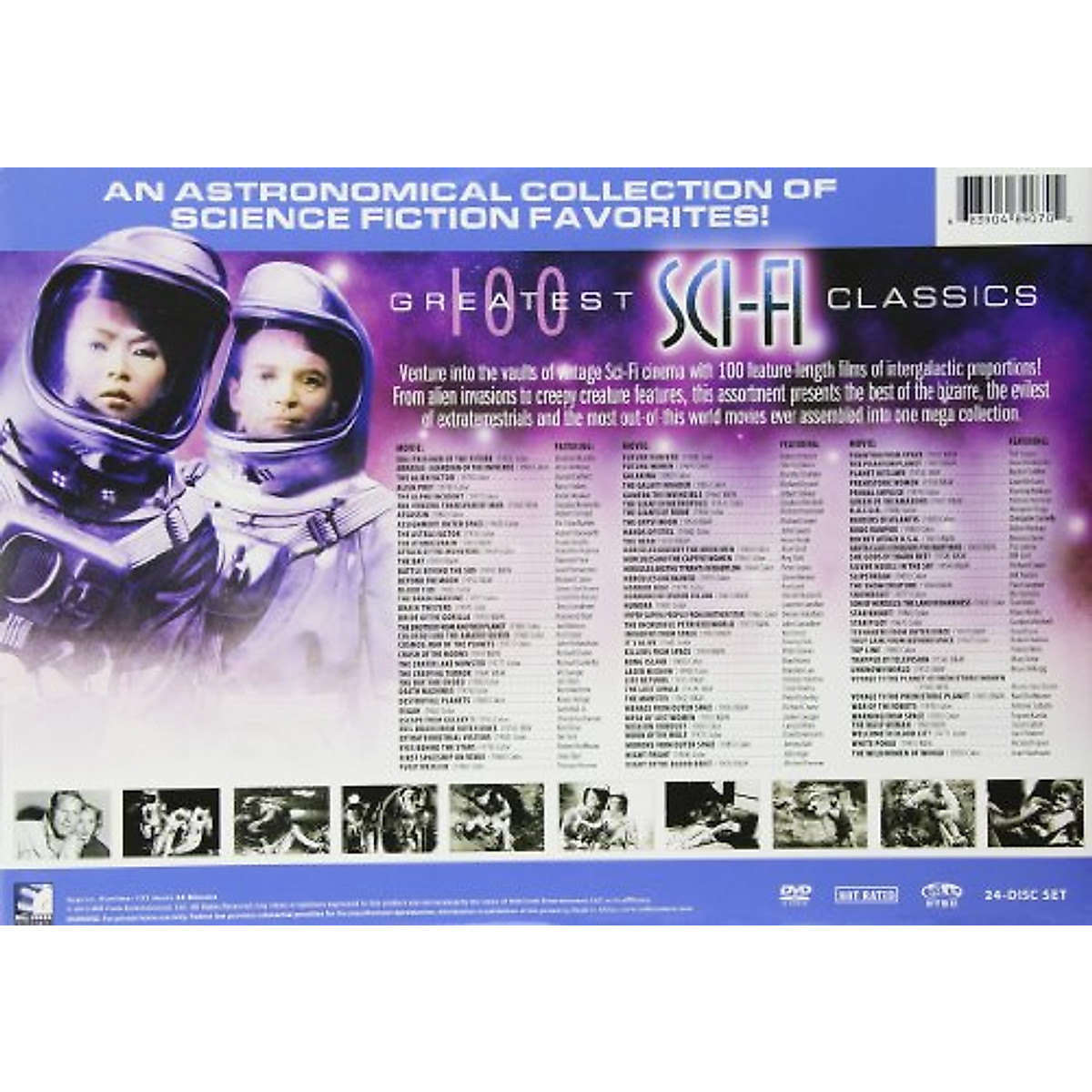 100 Greatest Sci-Fi Classics DVD Collection