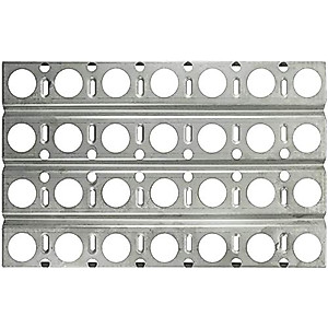 Votenli S9255A(1-Pack) S9256A(1-Pack) Stainless Steel Heat Plate and Ceramic Briquettes (54-Pack) Replacement for Dynasty DBQ30F