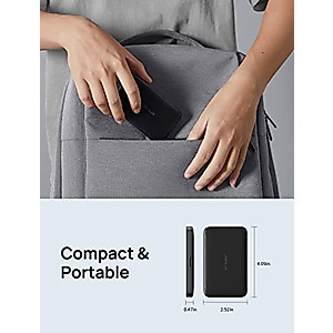 USB Cable Card, JSAUX Mini Digital Storage Box, Includes 100W USB C-C 3.0 Cable, USB C Female-Micro USB, USB C Female-USB A, Compatible with USB-C/A Micro Mainstream Cell Phones and Digital Products
