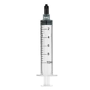 Syringe 13 Pack with needle- 30ml,10ml,5ml,3ml,1ml Syringes with Blunt Tip Needles and Storage Caps Great for Refilling and Measuring E-Liquids, E-cigs, E-juice, Wood Glue, Glues, Adhesives, Light Oil