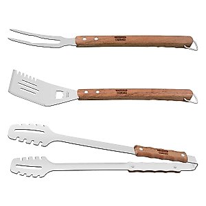 Tramontina 3 Piece Stainless Steel BBQ Tool Set