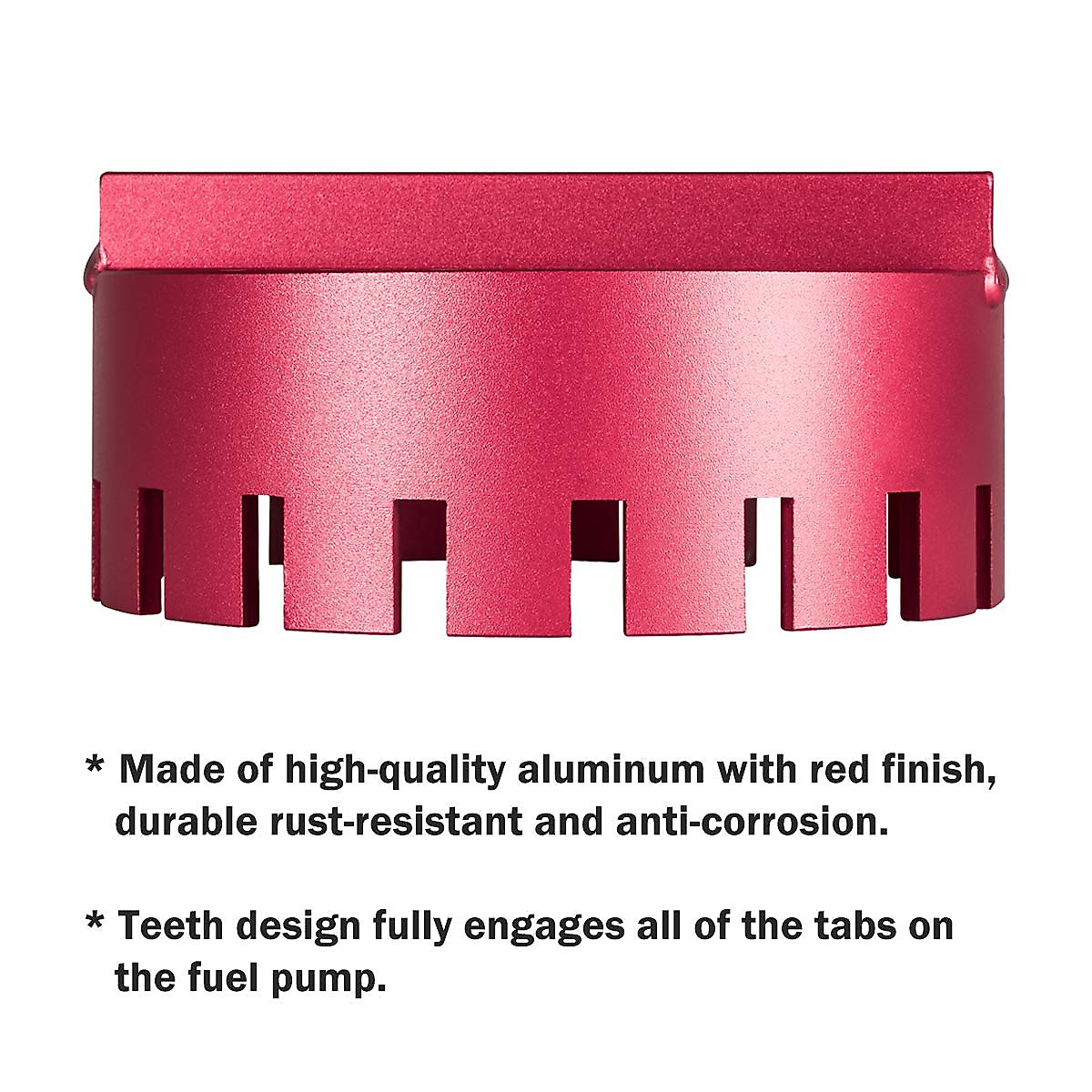 PIILOO 69800 Fuel Pump Socket Fuel Tank Lock Ring Removal Tool Compatible with Volvo S60 2001-2009, S80 1999-2006, V70 2001-2007, XC70 2003-2007 and XC90 2003-2014