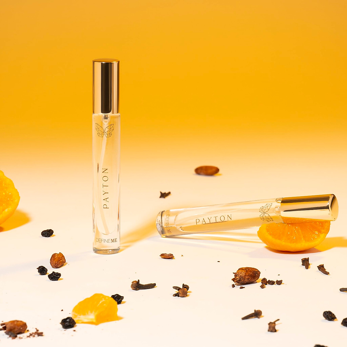 DefineMe Natural Perfume Mist, Payton, 0.3 FL OZ, Travel Size, Purse Spray