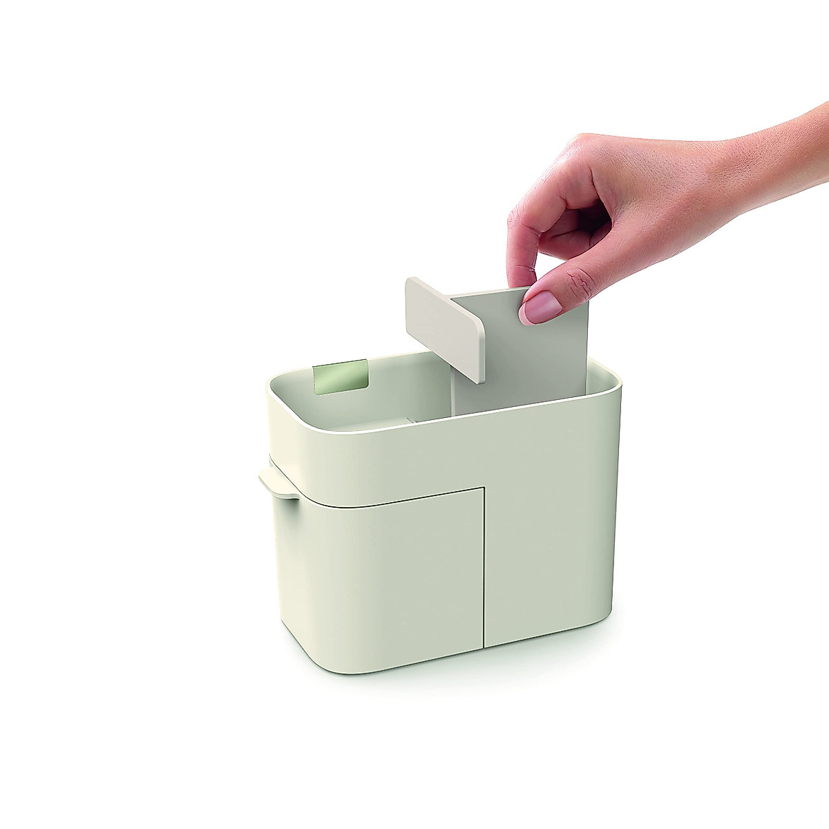 Joseph Joseph 75003 Viva Makeup Cosmetic Storage Organizer with Drawer, Small, Shell