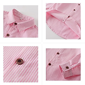 WEILAFEIR Toddler Boys Clothes Sets Baby Gentleman Outfit Dress Shirt with Bowtie and Pants Sets 4-Pieces Kids Formal Suits