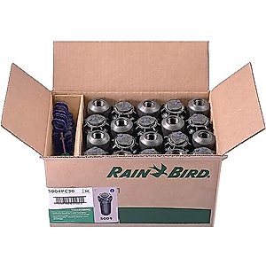 20 Rain Bird Adjustable Rotor Heads 5004 PC Sprinklers With Nozzles (20) 5004PC30