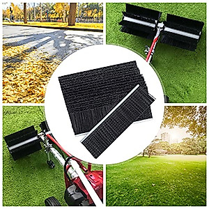 Qty 16 Craftsman Brush Brushes Sweeper Brushes Pull Tow Behind Lawn & Leaf Sweeper