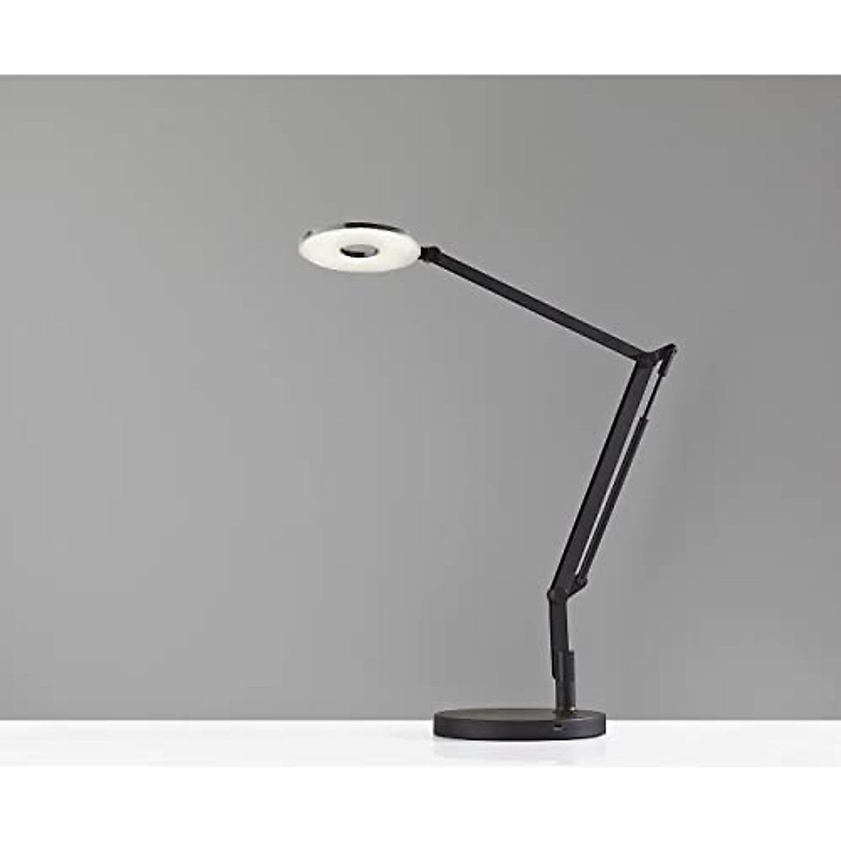 Adesso 6013-01 Gordon LED Desk Lamp 32.5 in, 9 Watt LED, Black, 1 Table Lamp