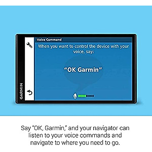 Garmin DriveSmart 65 & Traffic: GPS Navigator with a 6.95 inches Display, Hands-Free Calling, Included Traffic alerts and Information to enrich Road Trips (Renewed)