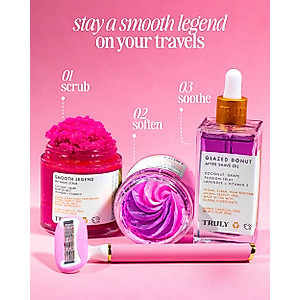 Truly Beauty Pre-Shave Exfoliator for Bikini Area - Ingrown Hair Treatment and Body Scrub - Bikini Exfoliating Scrub - 4 OZ