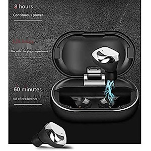 TBIIEXFL Earbuds Headphones Touch Control with Charging Case Waterproof Stereo Earphones in-Ear Built-in Mic Headset Premium Deep Bass for Sport