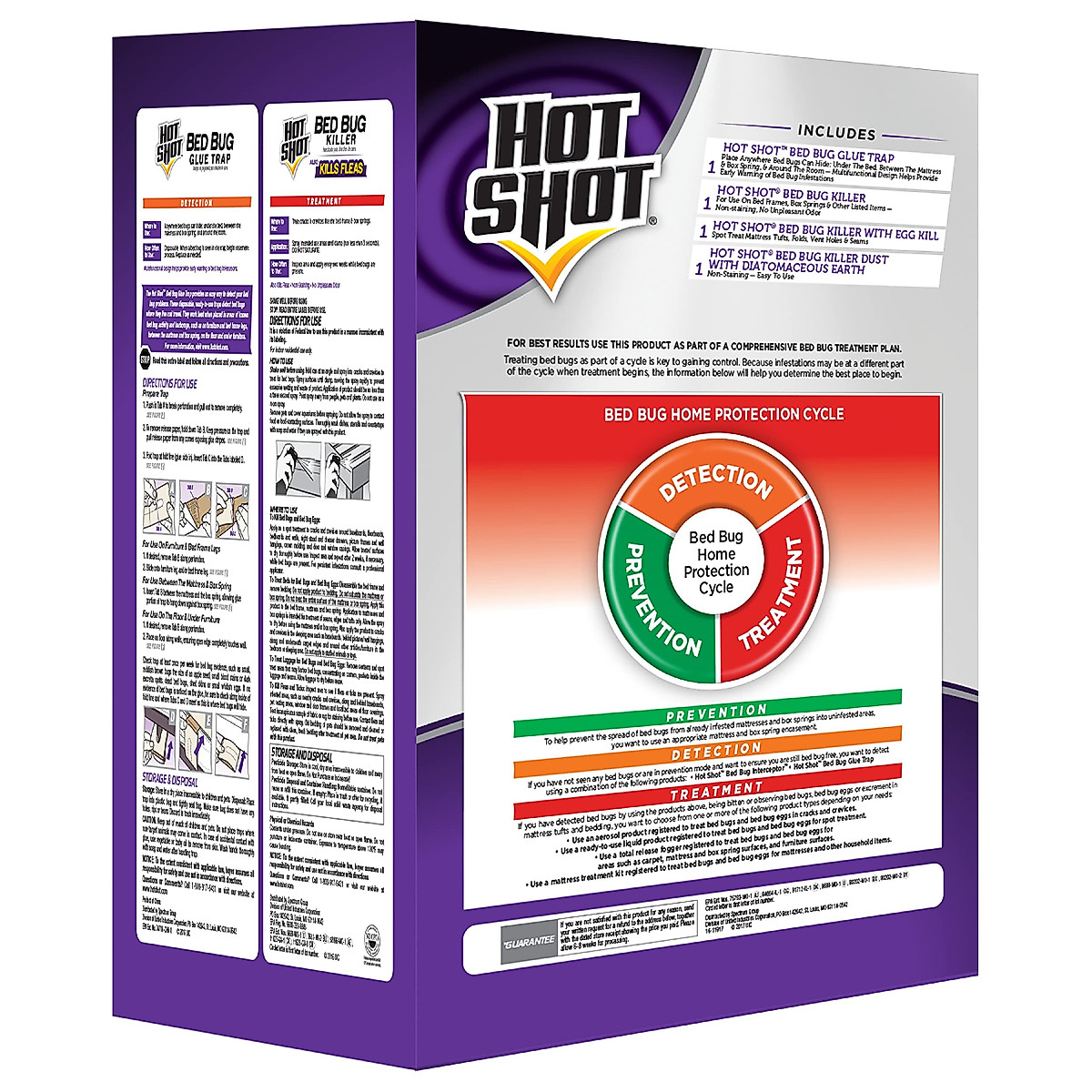 Hot Shot Bed Bug Treatment Kit For Insects
