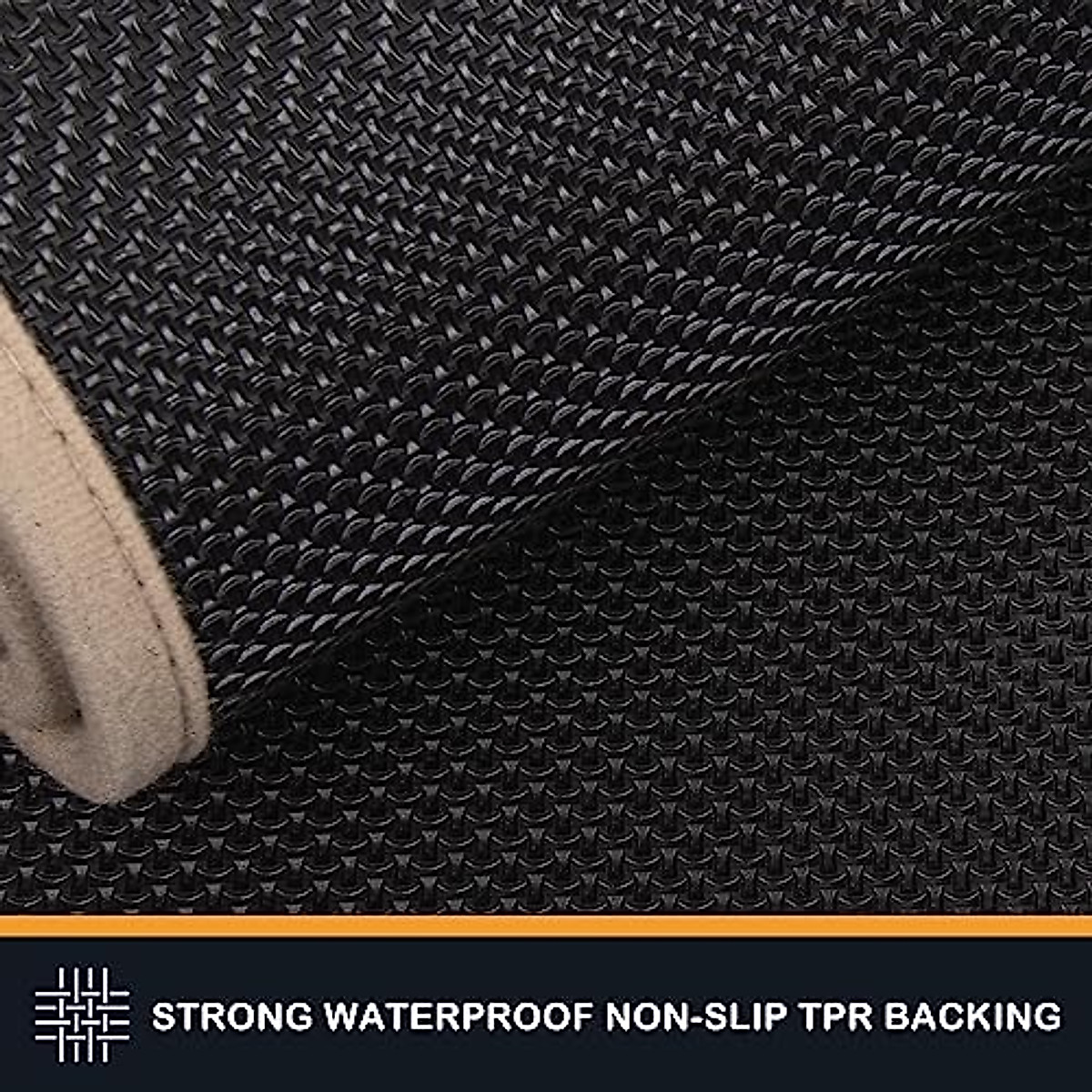 PURRUGS Dirt Trapper Door Mat 34" x 59", Non-Slip Machine Washable Entrance Rug, Shoes Scraper, Dog Door Mat, Super Absorbent Welcome Mat for Front Door, Back Door, Entry, Muddy Wet Shoes and Paws