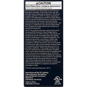 GE Lighting Reveal LED Light Bulbs, 9 Watt (60 Watt Equivalent) HD+ Light, Standard Bulb Shape, Medium Base, Dimmable (2 Pack), White