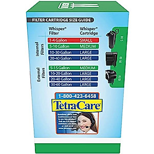 Tetra Whisper Bio-Bag Disposable Cartridges, Aquarium Filter Cartridges, 3 Count