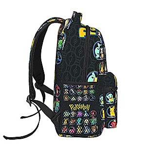 Anime Backpack Boys Girls Cute Travel Backpacks College Student Bookbag Lightweight Daypack
