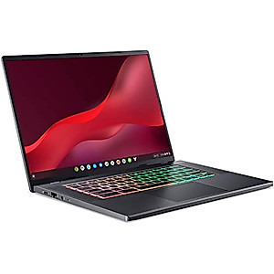 Acer 2023 Cloud Gaming Chromebook 516 GE 16" WQXGA 2560 x 1600 120Hz Laptop, 12th Gen Intel 12-Core i5-1240P up to 4.4GHz, 8GB LPDDR4X RAM, 256GB PCIe SSD, WiFi 6, BT 5.2, RGB Backlit KB, Chrome OS