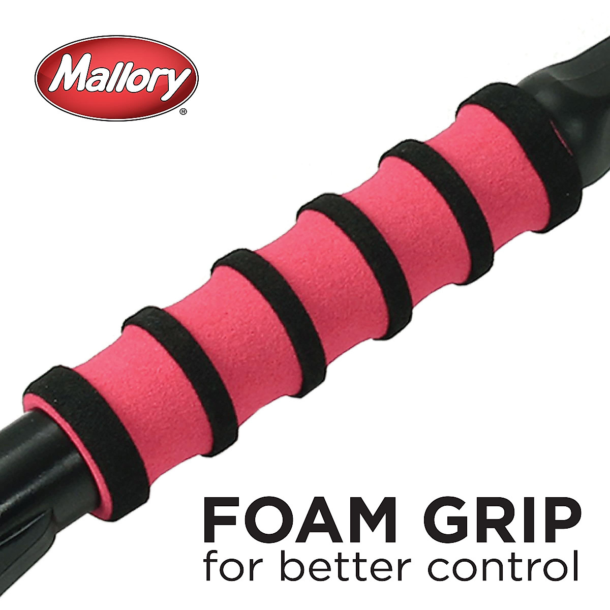 Mallory 532 Cool-Force 26” Snowbrush with Ice Scraper, 1 Pack