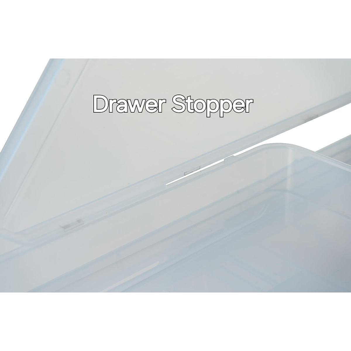 The CapBox 2.0 (2 Pack Clear) Hat Organizer for Baseball Caps, Stackable Sliding Tray Hat Rack & Hat Holder Hat Hanger Cap Storage Container 2 Yr. Warranty Fits 12-17 Caps Sliding Tray & Stopper