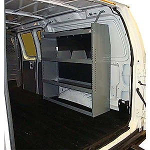 True Racks Aluminum Van Shelving Storage Unit - 45" L x 13" D x 44" H