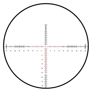 BURRIS Xtreme Tactical XTR III 3.3-18x50mm 34mm SCR MOA Scope (201203)