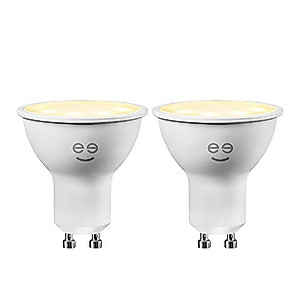 Geeni LUX MR16 2-Pack LED Smart Spot Light Dimmable Tunable GU10 Light Bulb 35W Equivalent 350 Lumens, No Hub Required Works with Alexa The Google Home, 2 Pack