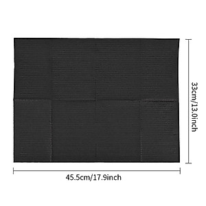 Dental Bibs - Autdor 125Pcs Disposable Dental Bibs Sheets 3 Ply Tissue Waterproof Lap Cloths 13" x 18" Patient Bibs Tattoo Bibs Tattoo Table Covers Clean Pad Dental Napkins for Pets Tray Covers