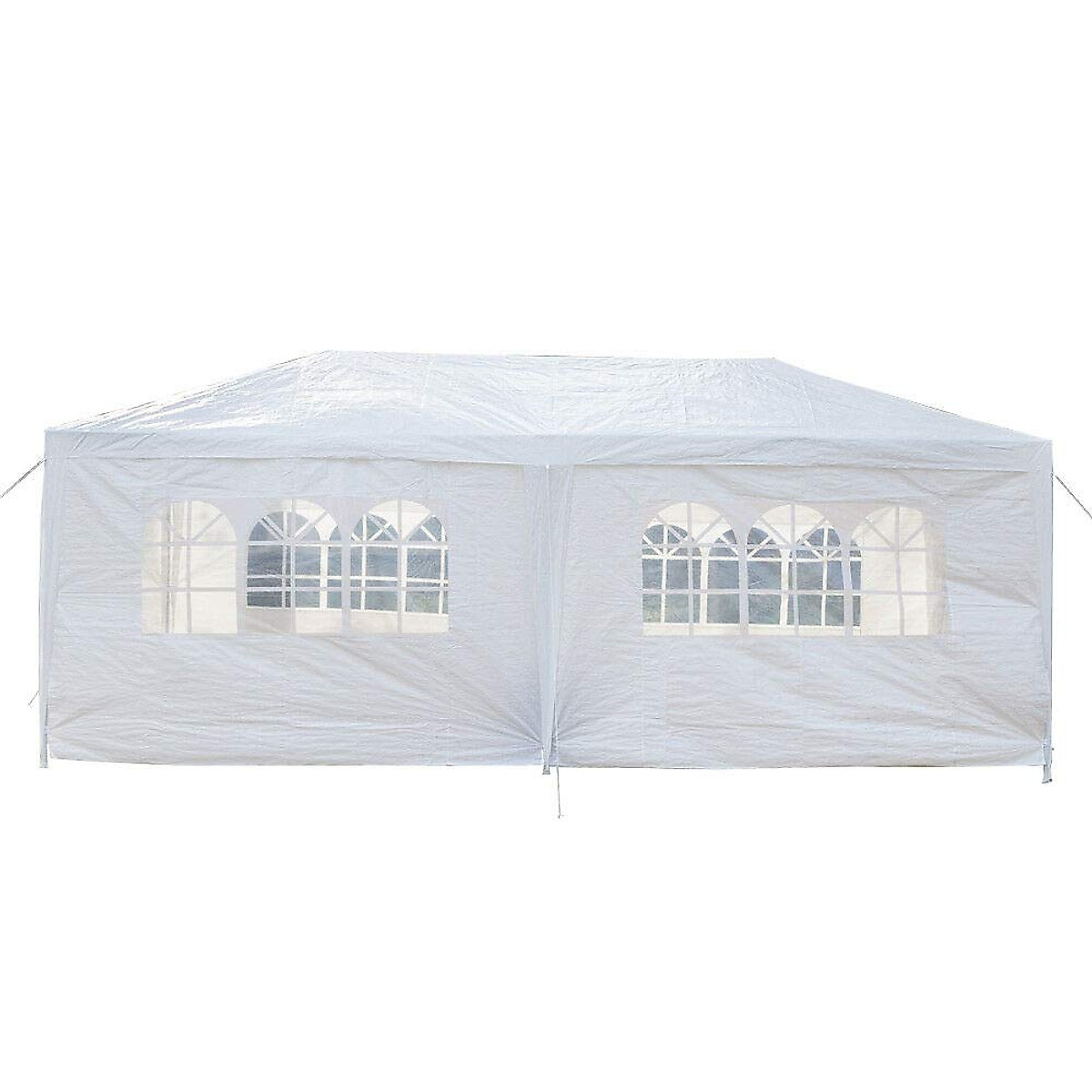 OxiQmart 10x20' Outdoor Canopy Party Wedding Tent Gazebo Pavilion w/4 Side Wall-2 Doors