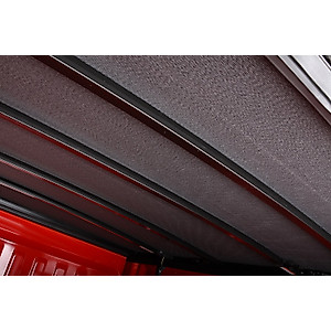 Lund Genesis Elite Tri-Fold Soft Folding Truck Bed Tonneau Cover | 958120 | Fits 2014 - 2021 Toyota Tundra w/track system 5' 7" Bed (66.7")