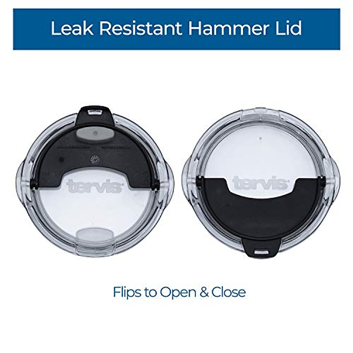 Tervis Tropifloral Stainless Steel Tumbler with Clear Lid 30oz, Silver