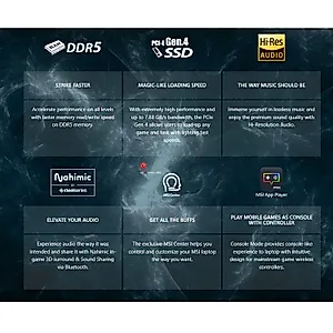 MSI Sword 15 Gaming Laptop, 15.6" FHD 144Hz Display, Intel Core i7-12650H, NVIDIA GeForce RTX 4050, 16GB DDR5 RAM, 1TB SSD, Webcam, Backlit KB, HDMI, RJ-45, Wi-Fi 6, Windows 11 Home, White