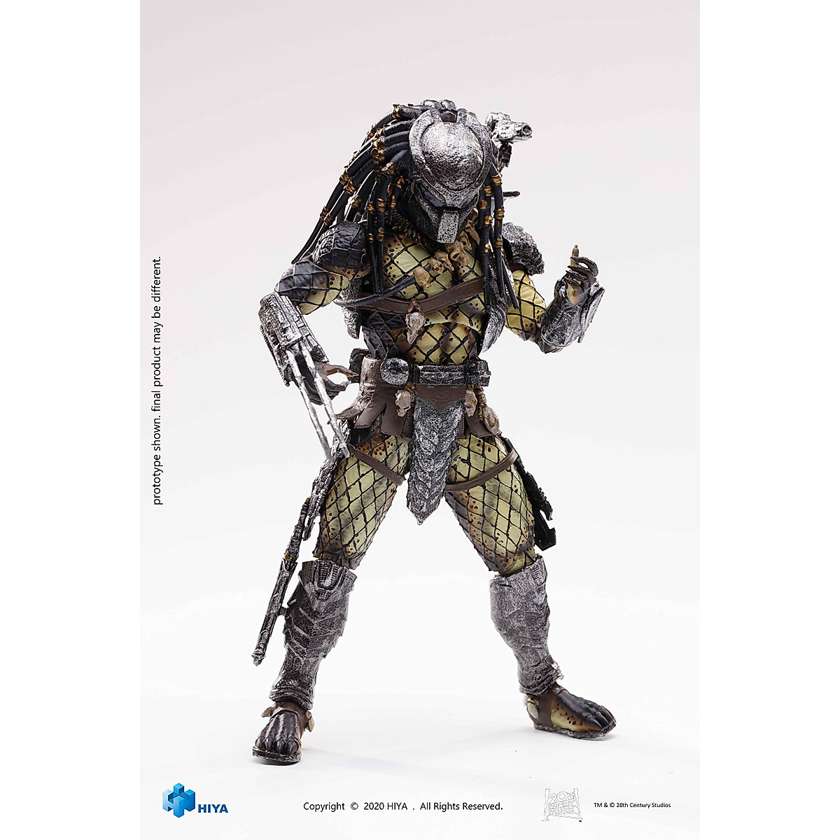 Hiya Toys Alien vs. Predator: Young Blood Predator 1:18 Scale Action Figure, Multicolor