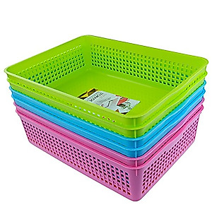 Anbers Storage Baskets/Tray Baskets, Set of 6