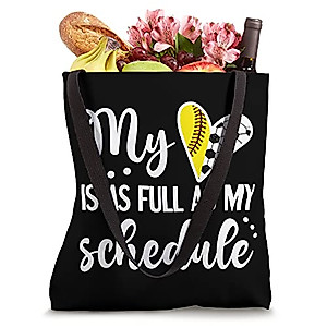 Ball Mom Proud Softball Soccer Player Mom Baller Mother Tote Bag