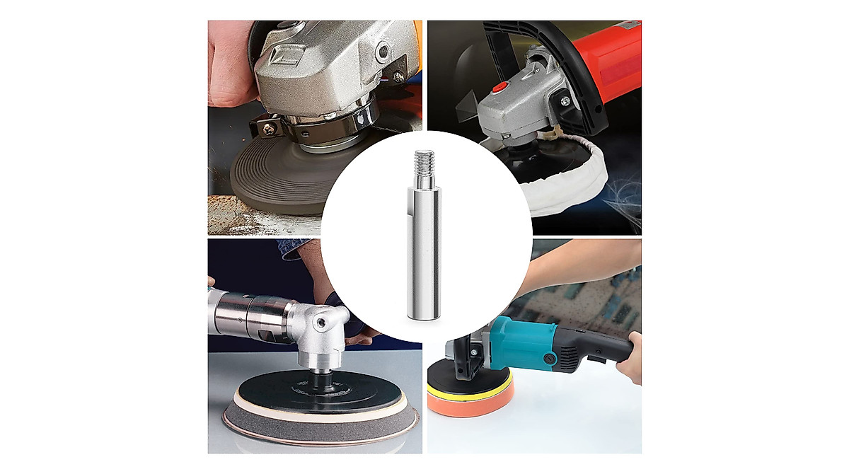 Rierdge 80mm Stainless Steel Angle Grinder Extension Shaft | Easy to ...