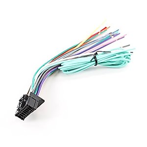 Xtenzi 16 Pin Car Radio Wire Harness Compatible with Pioneer CD DVD Navigation in-Dash - XT91007