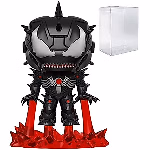 POP Marvel: Venom - Venomized Iron Man Funko Vinyl Figure (Bundled with Compatible Box Protector Case)