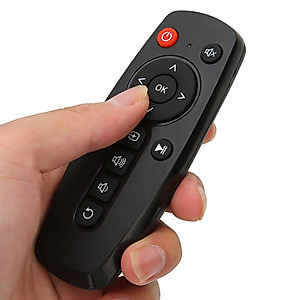 Portable Mini Projector, HD 1080P WiFi USB Bluetooth Wireless Cinema Projector,Built in Speakers,Kids Cartoon Home Theater Beamer,for USB/Mobile Hard Disk/Phone,for Outdoor Movie Video Projector(US)