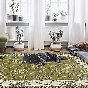 SUPERIOR 5X8RUG-STRATTON Rug-Stratton-Poly Area Rug, 5' x 8'