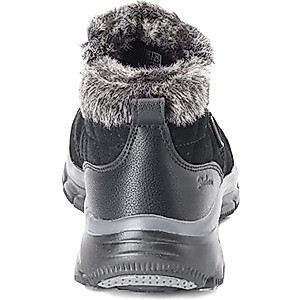 Skechers Women's Easy Going-Girl Crush Ankle Boot, Black, 10