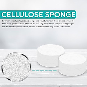 Metpure Replacement Pads for Automatic Leak Detectors in Under Sink Reverse Osmosis Water Filtration Systems - Replacement Pads Only 5/8" Diameter x 5/16" Height (2 Pack)