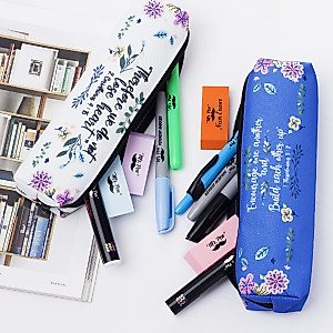 Mr. Pen- Pencil Pouch for Bible Study, 2 Pack, Small Pencil Case, Pen and Highlighter Case, Pencil Bag, Pencil Cases for Gifts, Bible Study Supplies, Pen Case, Bible Journaling Supplies